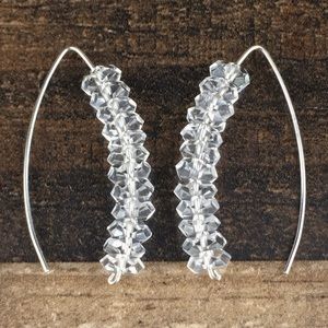 Deb Guyot | Jewelry | Hsn Deb Guyot Silver Herkimer Diamond Earrings ...